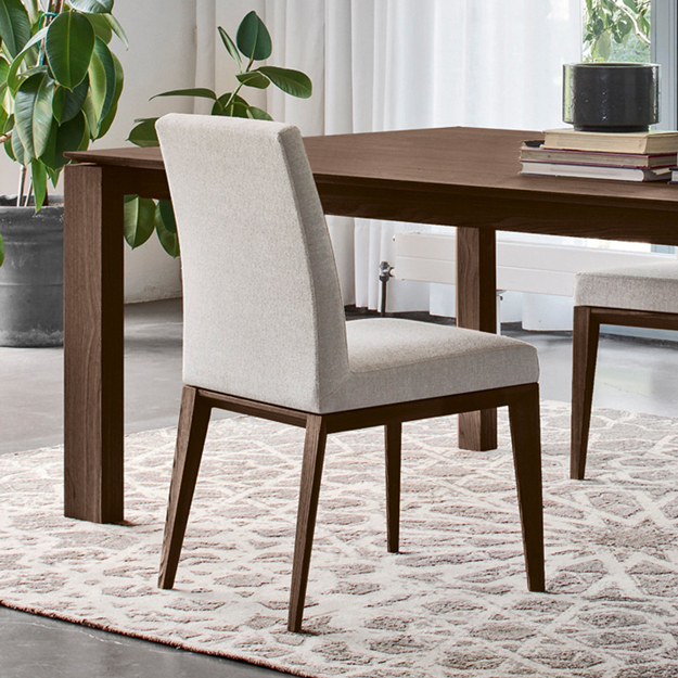 Calligaris Bess Chair Wood Legs